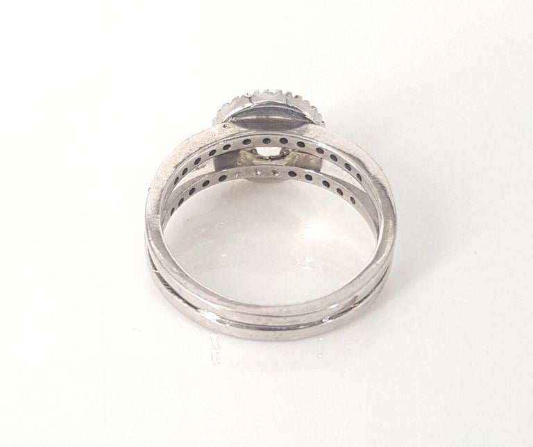 16 Ct White Diamond Ring For Sale at 1stDibs