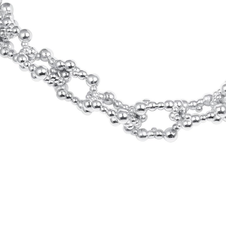 16in Gold Link Necklace Unique Signature Links Statement 14k For Sale ...