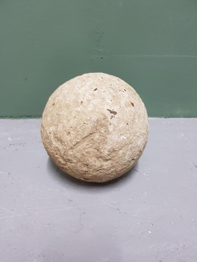 16th-17th Century Medieval Stone Cannonball at 1stDibs | medieval stone ...