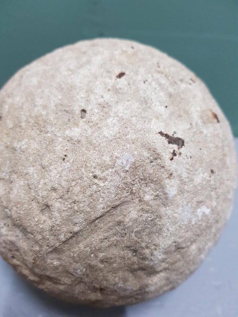 16th-17th Century Medieval Stone Cannonball at 1stDibs | medieval stone ...
