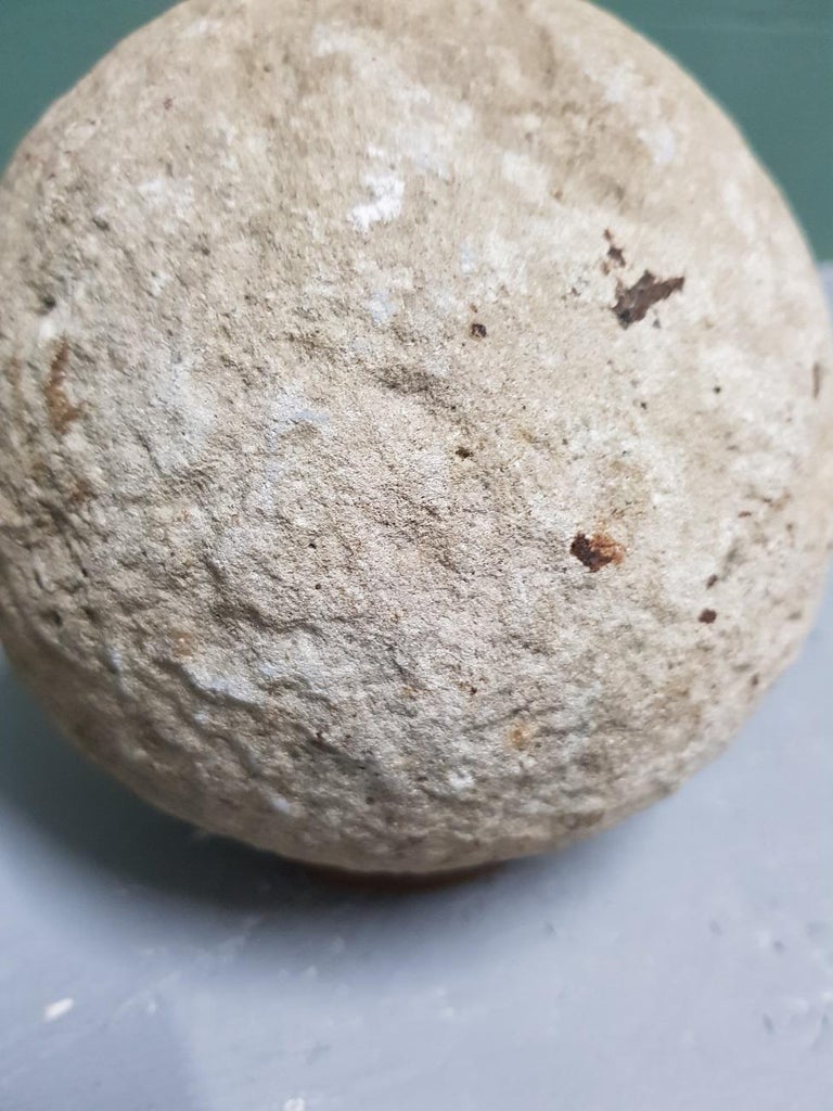 16th-17th Century Medieval Stone Cannonball at 1stDibs | medieval stone ...