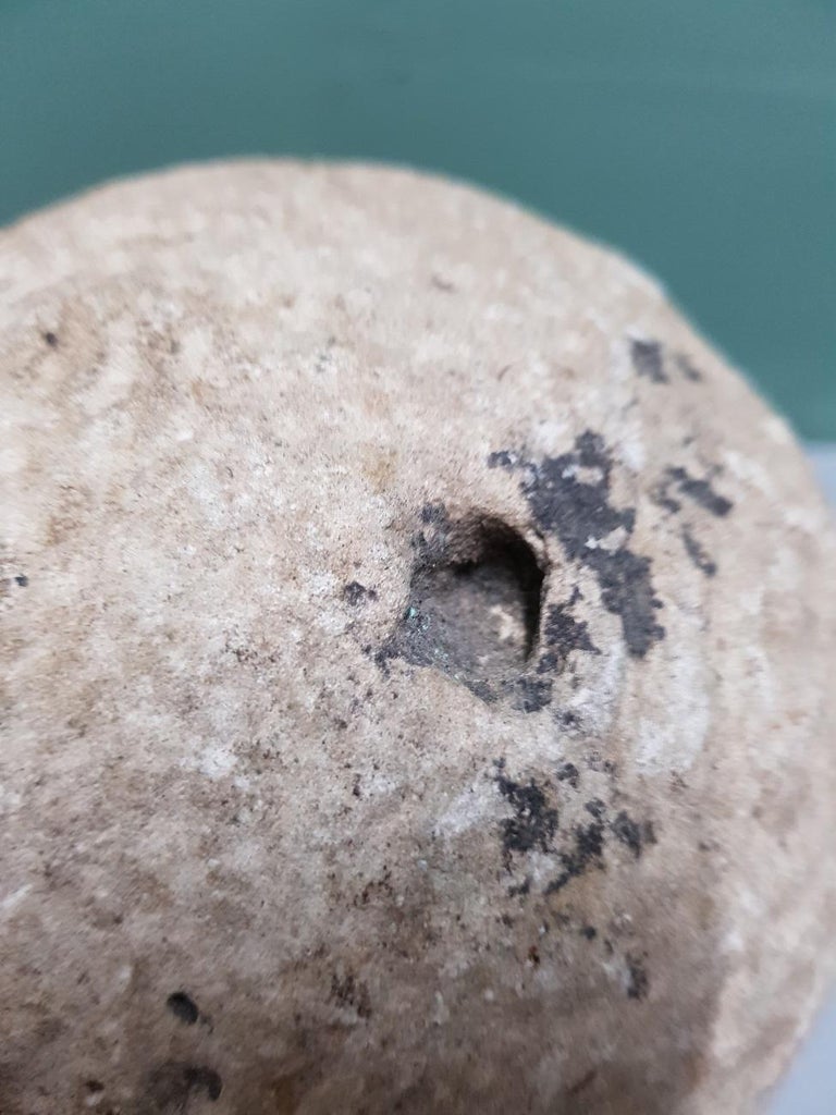 16th-17th Century Medieval Stone Cannonball at 1stDibs | medieval stone ...