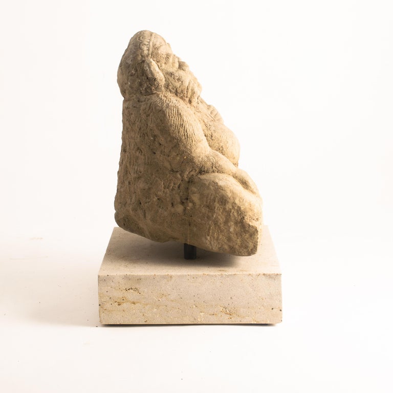 16'th -17'th Sandstone "Demon" Myanmar 'Burma' For Sale at 1stDibs