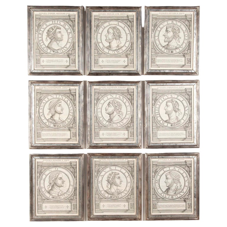 16th Century Collection of Nine Roman Emperors For Sale at 1stDibs