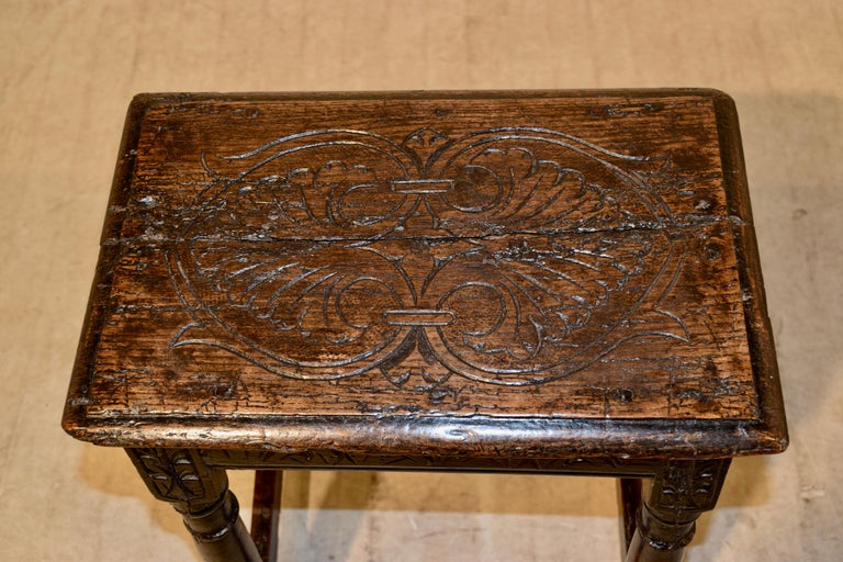 16th Century English Oak Joint Stool at 1stDibs