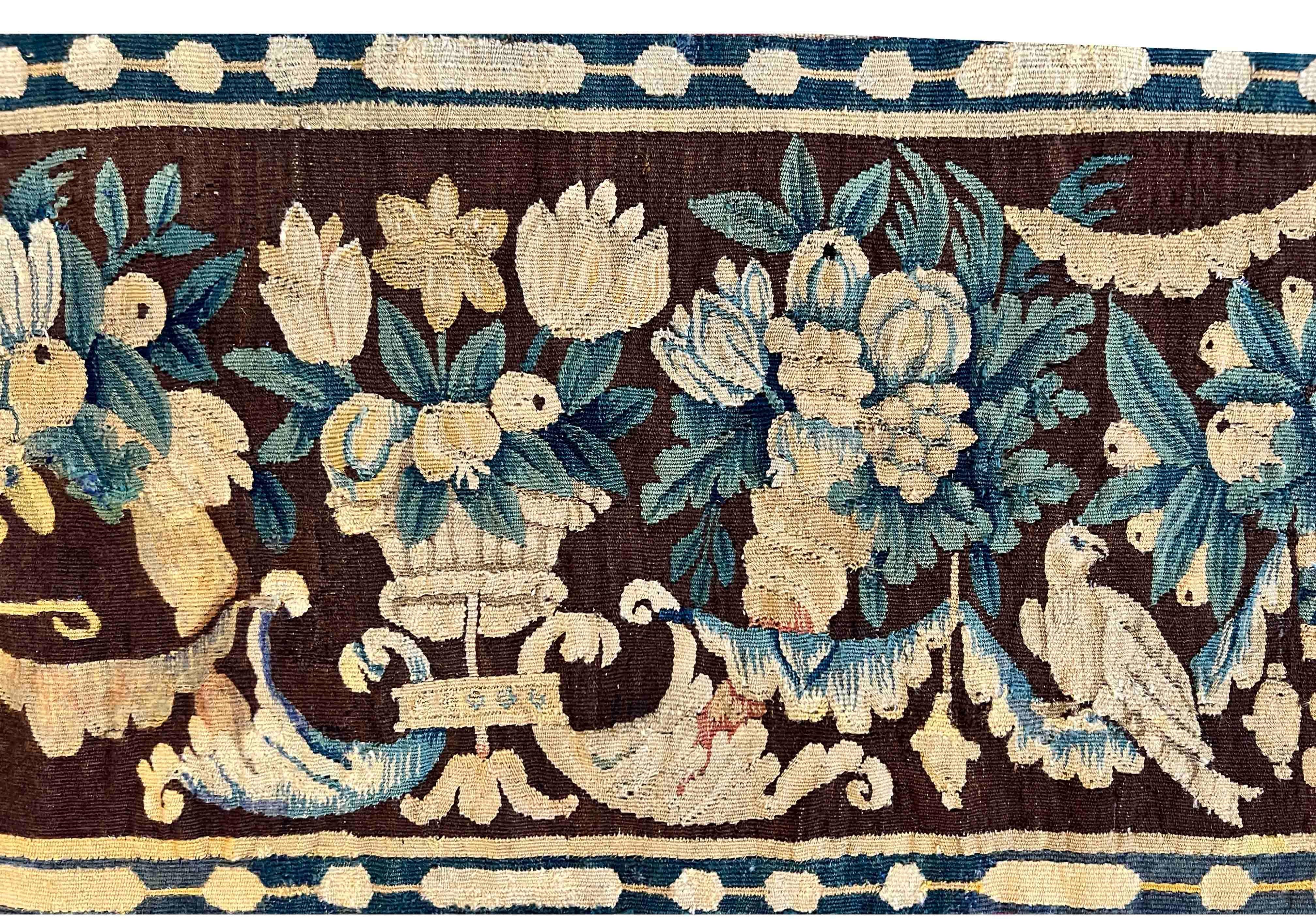 16th century Flanders tapestry - n° 1158 For Sale at 1stDibs