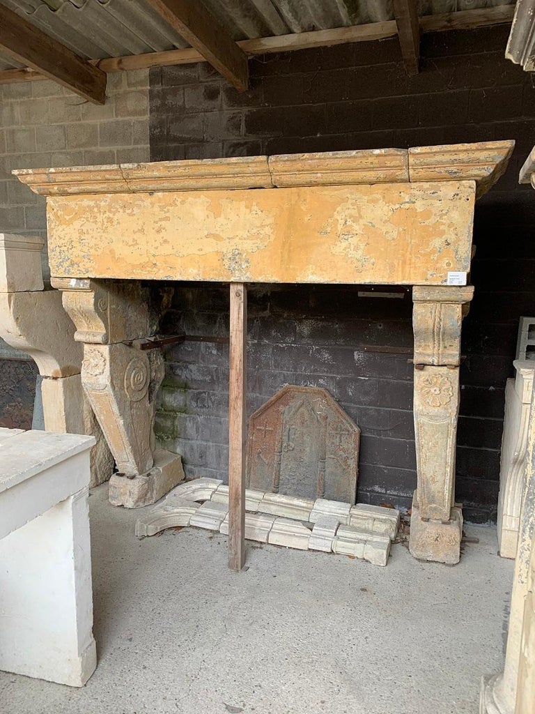 16th Century French Fireplace Mantel For Sale at 1stDibs
