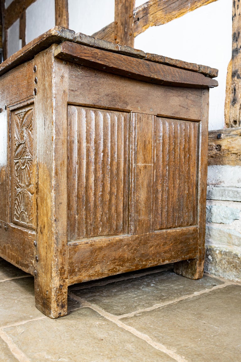 16th Century, Gothic Oak Chest, Normandy, France, Circa 1500 For Sale ...