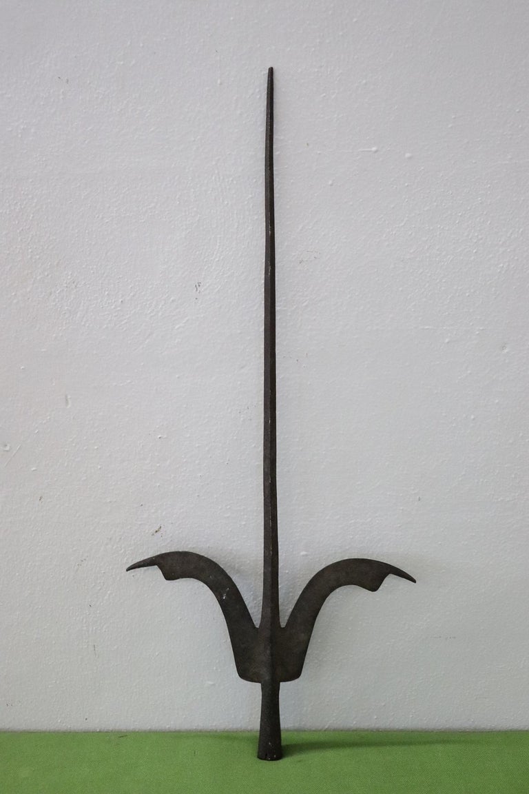 16th Century Italian Renaissance Antique Iron Halberd Spear at 1stDibs