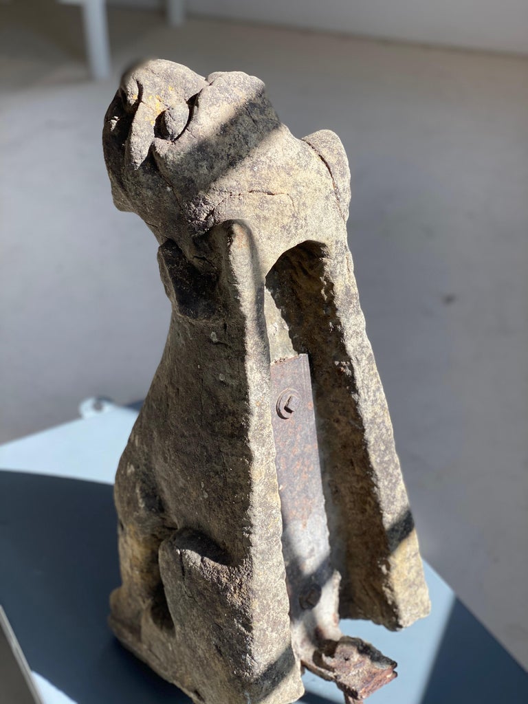 16th Century Late Gothic Limestone Gargoyle For Sale at 1stDibs