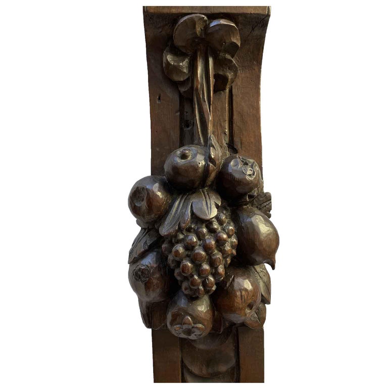 16th Century Renaissance Pair of Italian Wall Sculptures Caryatids Oversized For Sale at 1stDibs