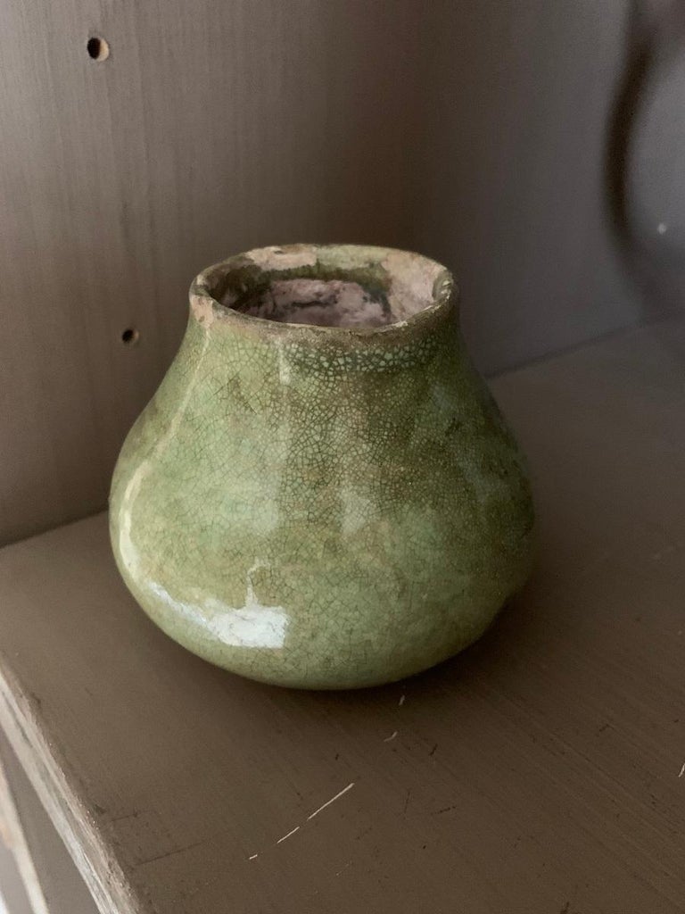 16th Century Sawankhalok Thai Celadon Pot at 1stDibs