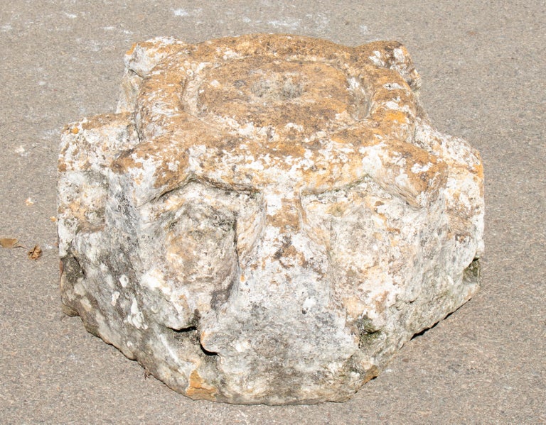 16th Century Spanish Keystone Wedged Where Arches Meet at the Apex of a ...