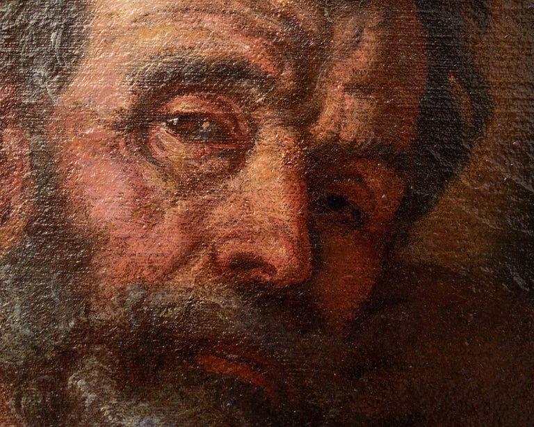 16th Century St. Peter Painting Oil on panel Circle of Domenico Fetti ...