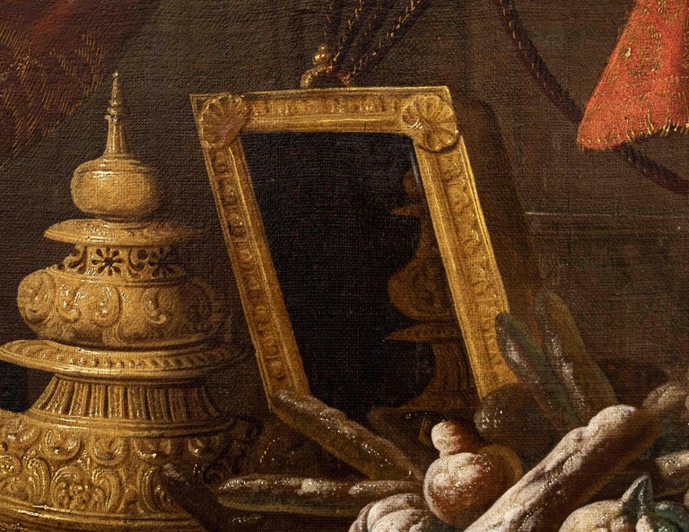 16th Century Still Life with Musical Instruments Painting by Antonio ...