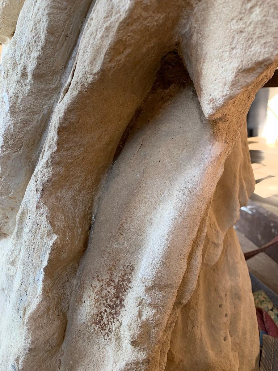 16th Century Stone classical Torso Sculpture For Sale at 1stDibs