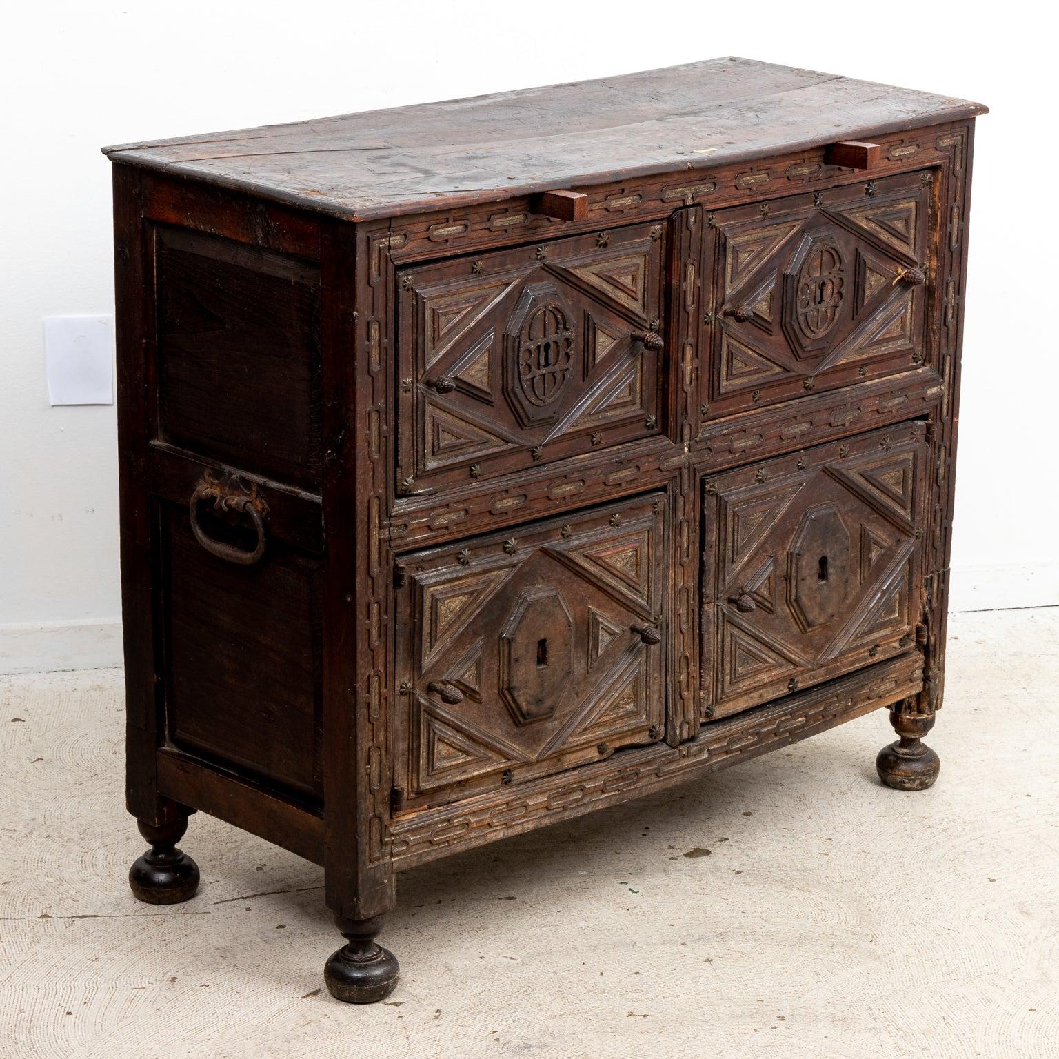 17th Century Spanish Vargueno Baroque Desk For Sale at 1stDibs
