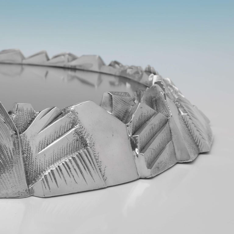 Victorian Antique Silver Plate Mirror Plateau, Made circa 1880 For Sale ...