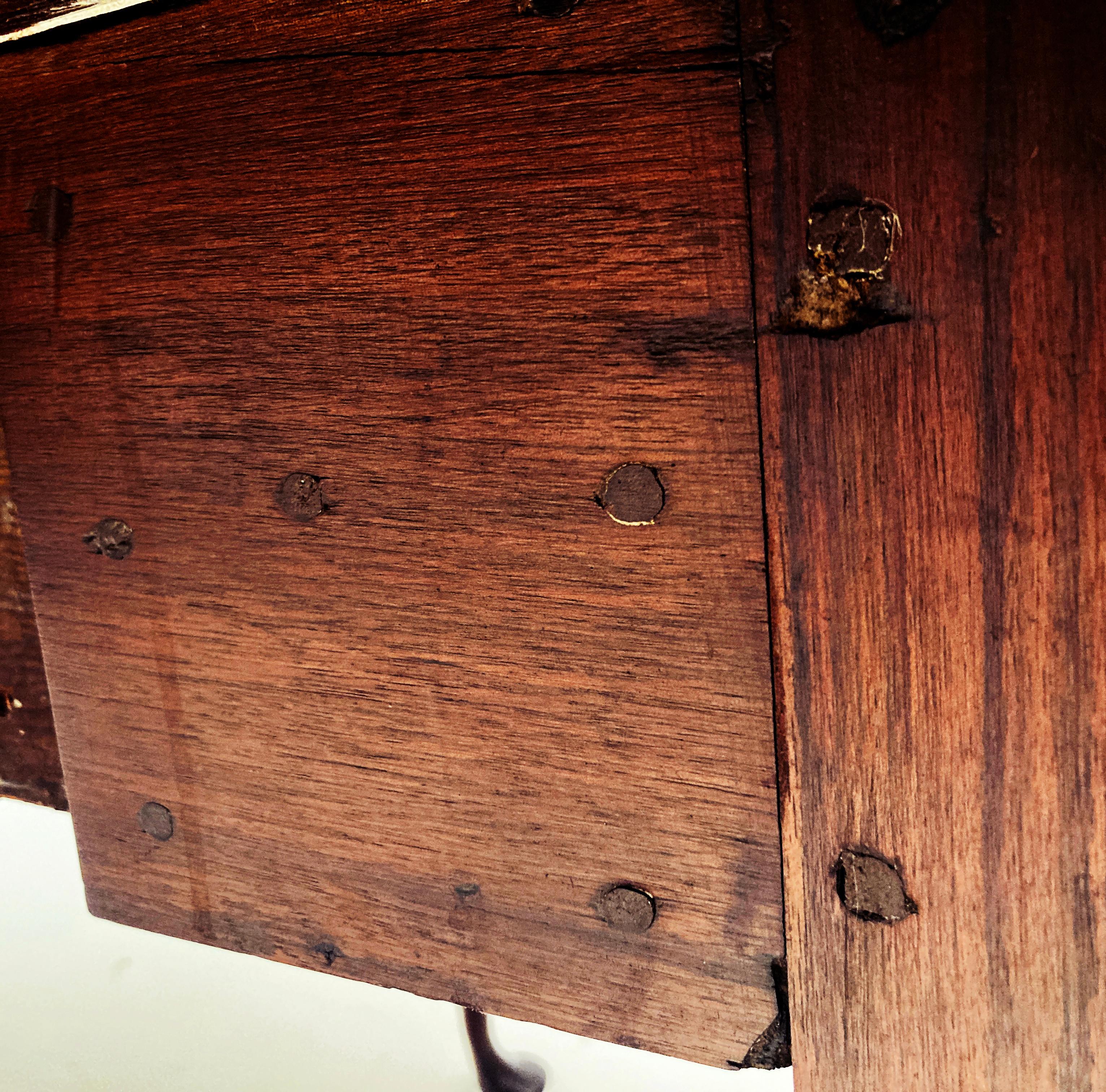 1700’s Kentucky Mahogany Drop Leaf Dining Table With Gate-Legs For Sale ...