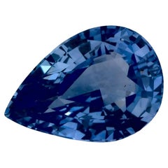 Huge Blue Topaz Pear Cut Stone Natural Loose Gemstone 115.50 Cts For ...