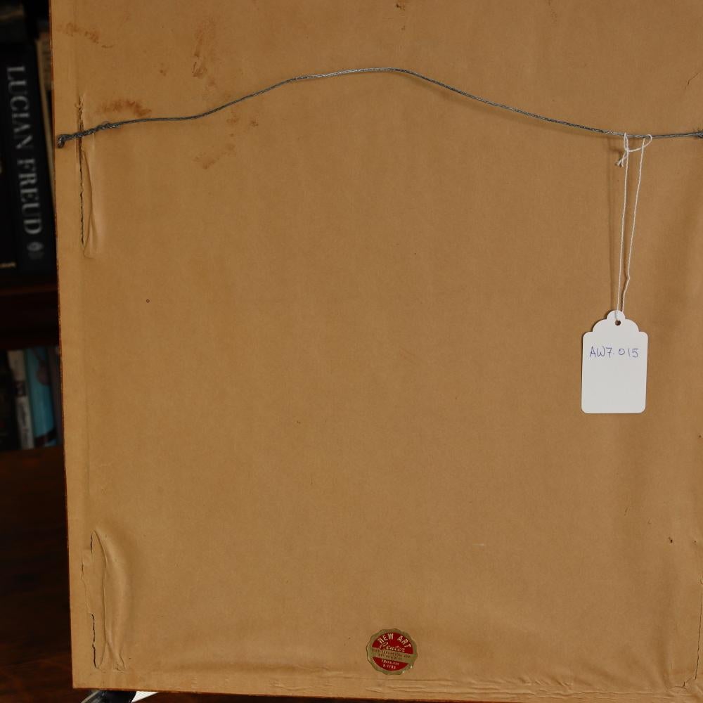 1730 Robert Furber - January Floral Calendar Hand Colored Etching by H ...