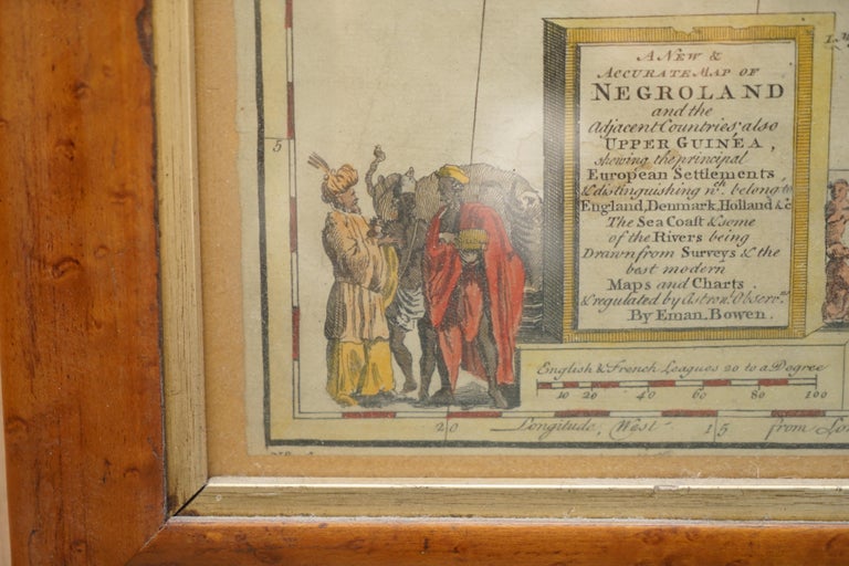 1747 British Map Showing the Kingdom of Judah on the West Coast of ...