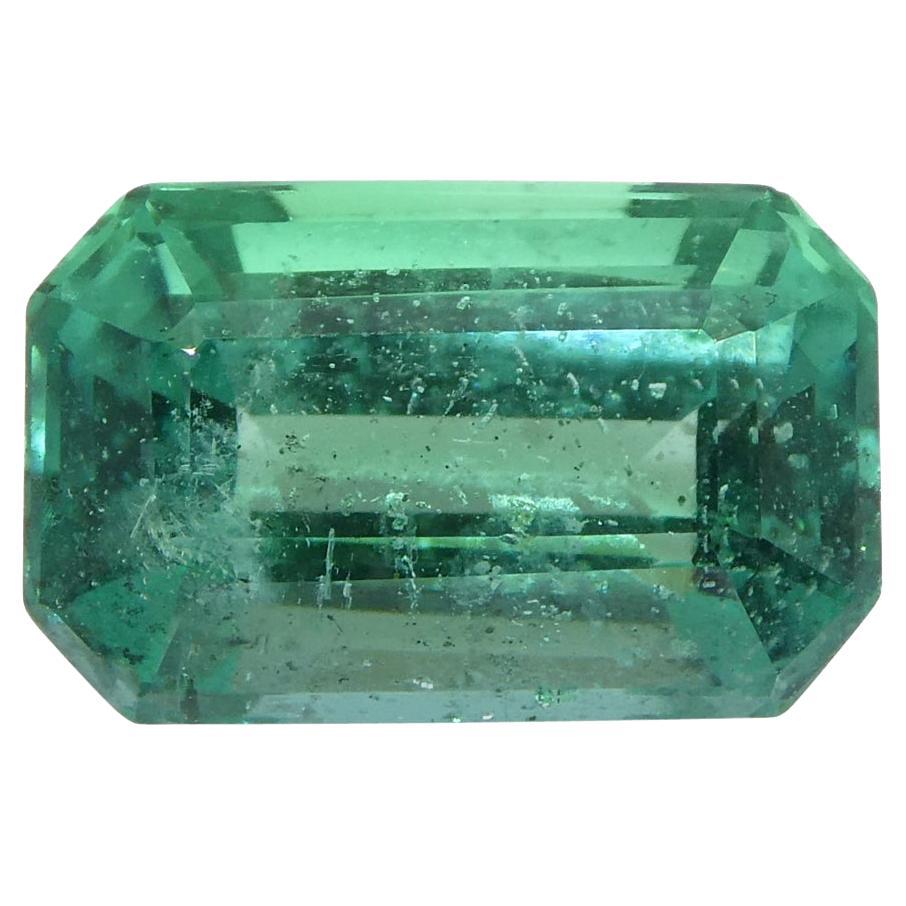 1.64ct Emerald Cut Emerald For Sale at 1stDibs