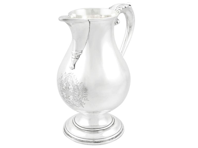 1760s, Antique Sterling Silver Beer / Water Jug For Sale at 1stDibs ...