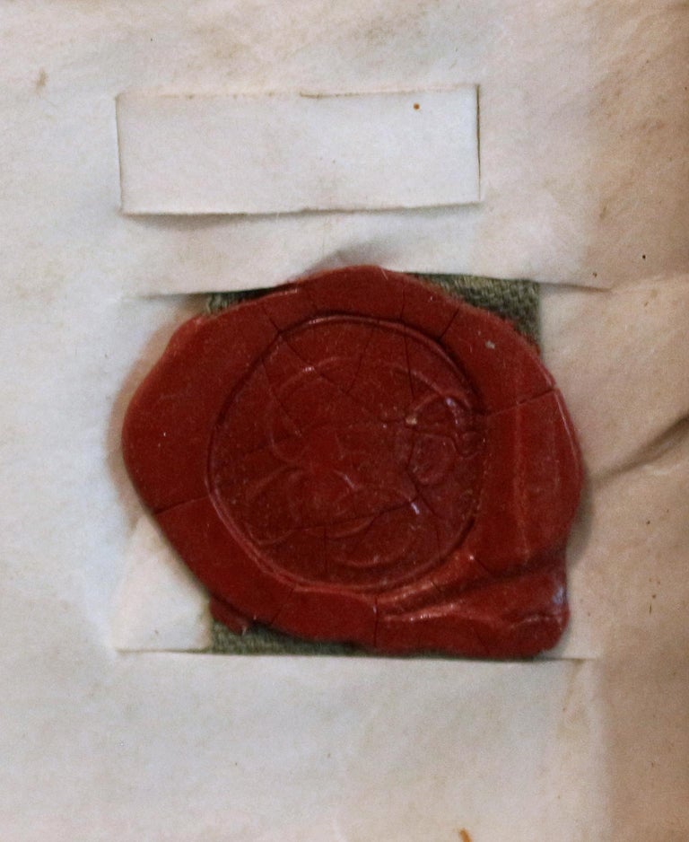 1765 Indenture on Parchment For Sale at 1stDibs