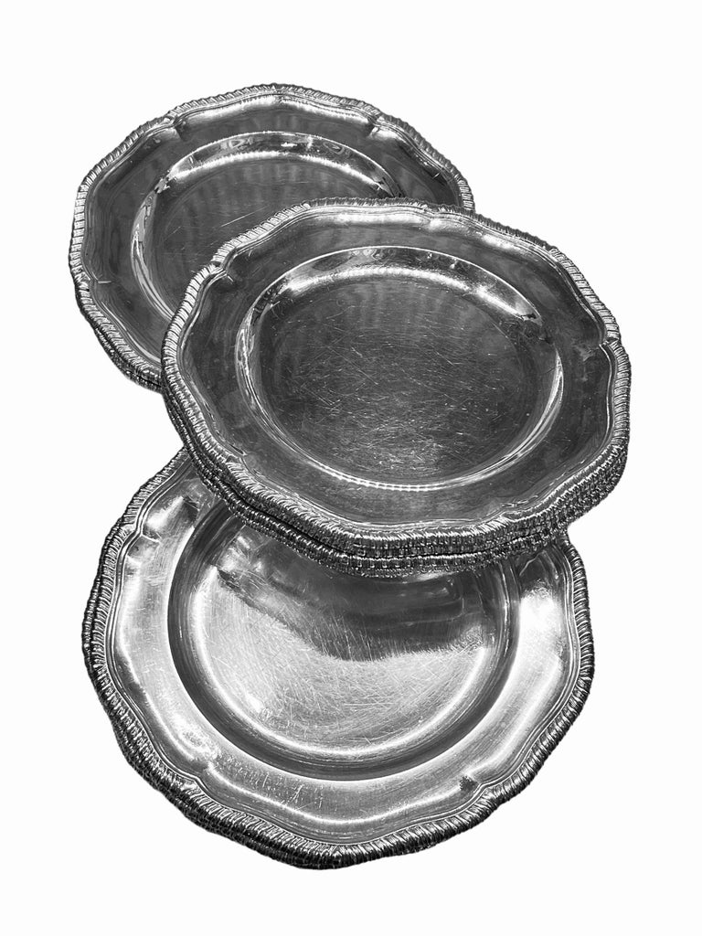1767 Sebastian and James Crespell 'George III' Set of 12 Sterling ...