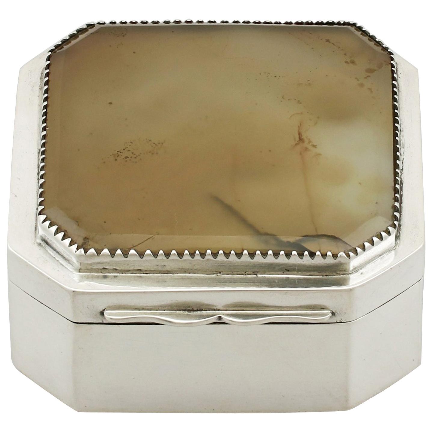 Antique Georgian Silver Tabbaco Box, London, 1815 For Sale at 1stDibs