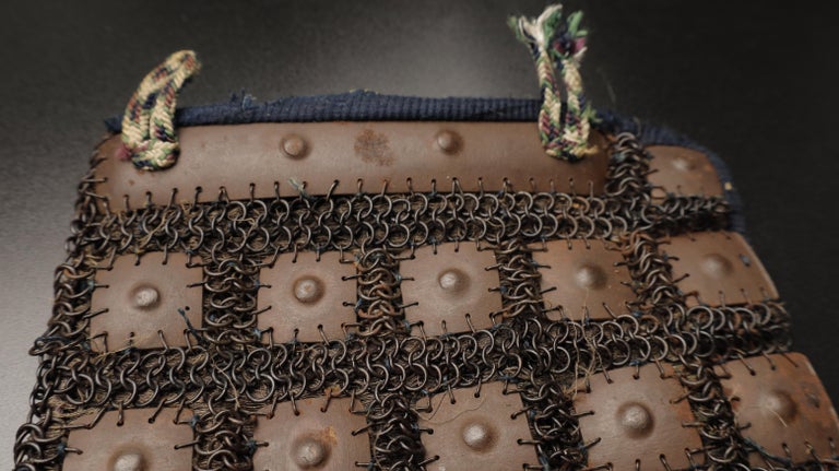 17th-18th Century Edo Period Samurai Armour Sangu Parts, 'Haidate and ...