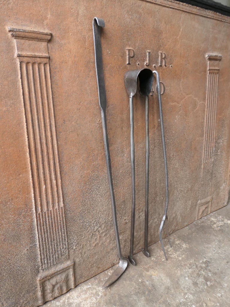 17th-18th Century French Louis XIV Fireplace Tools or Fire Tools For ...
