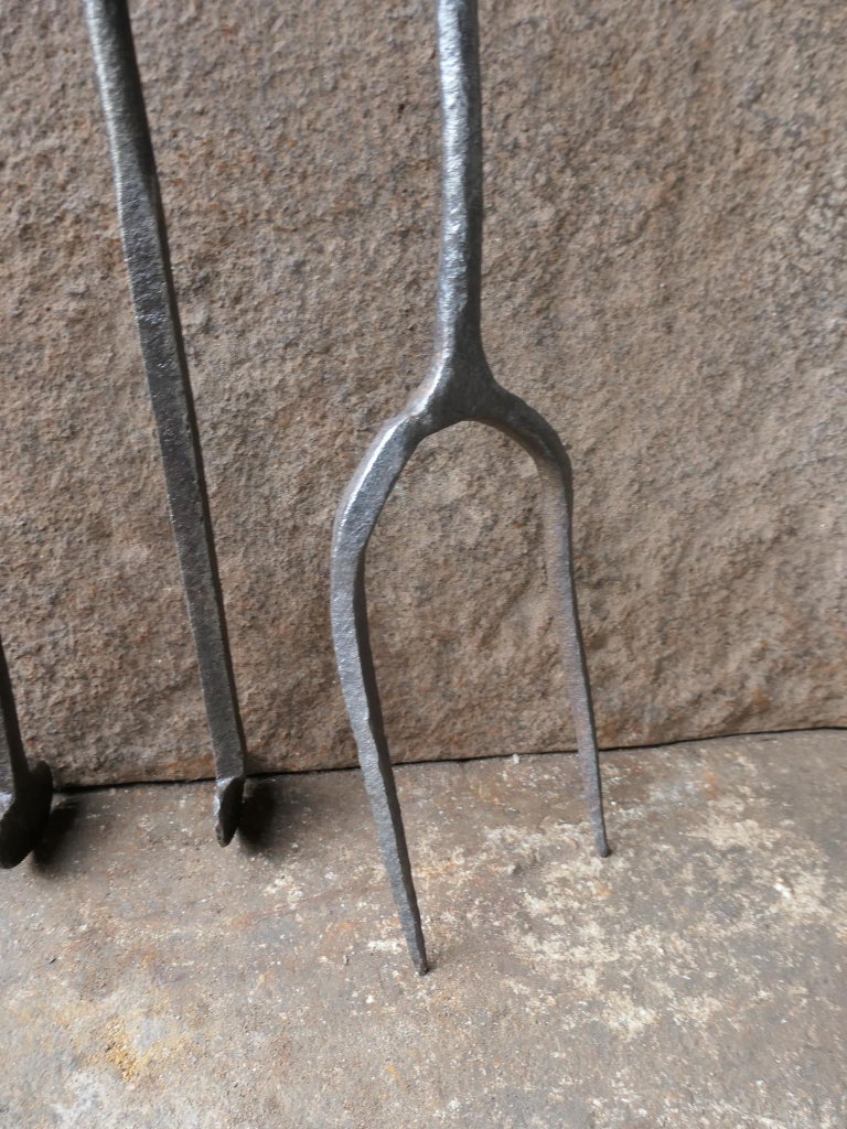 17th-18th Century French Louis XIV Fireplace Tools or Fire Tools For ...