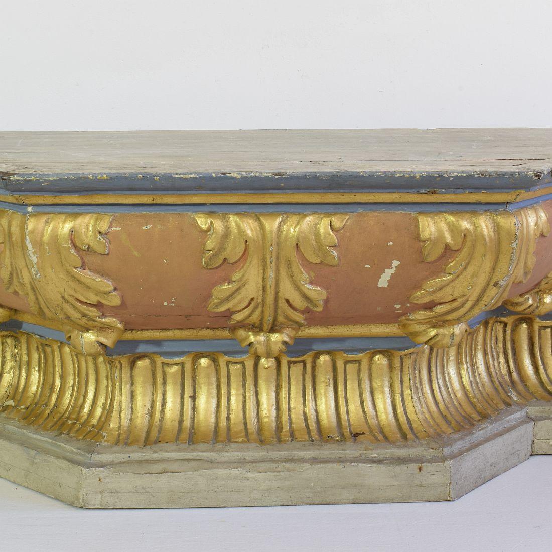 17th/18th Century, Italian Giltwood Baroque Altar at 1stDibs