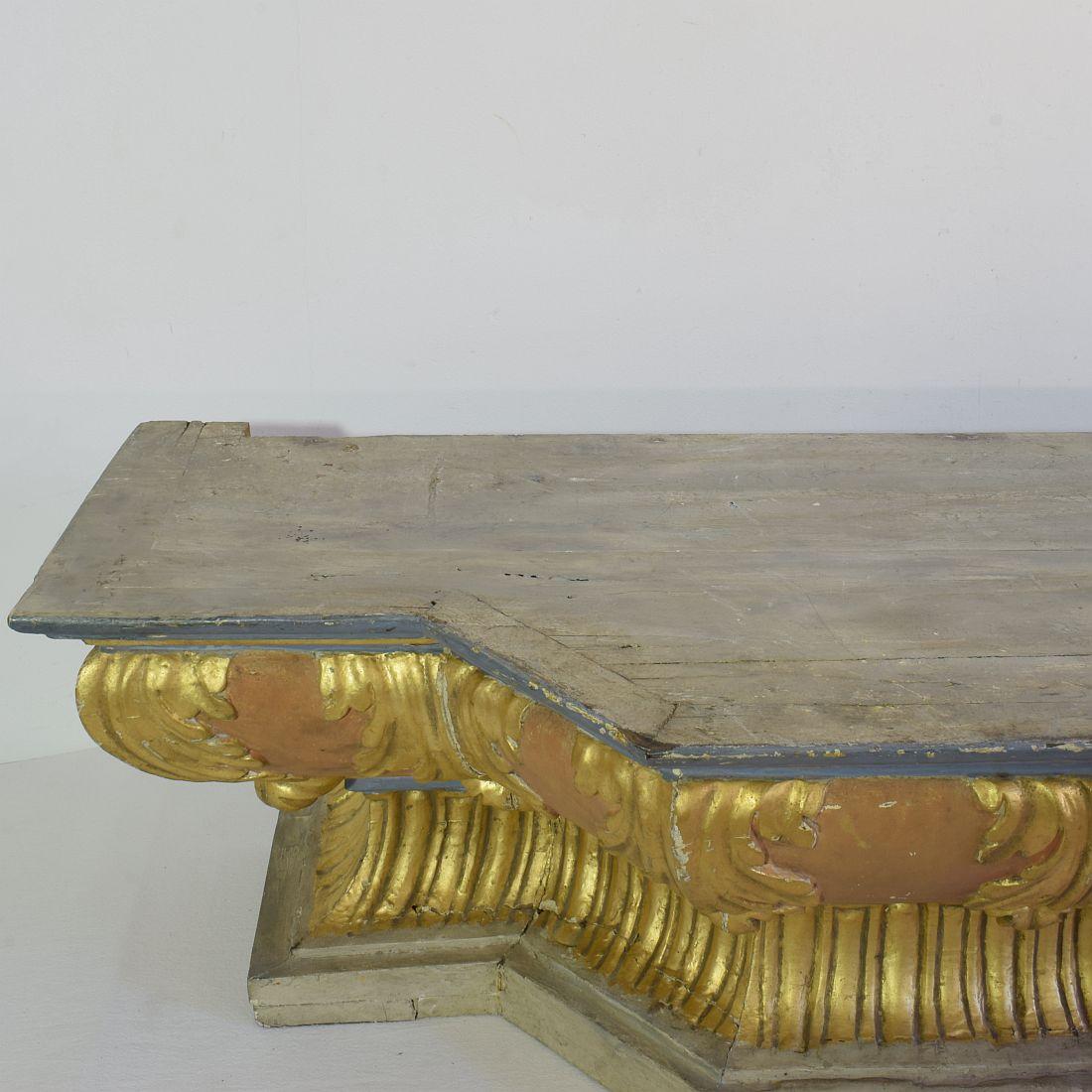 17th/18th Century, Italian Giltwood Baroque Altar at 1stDibs