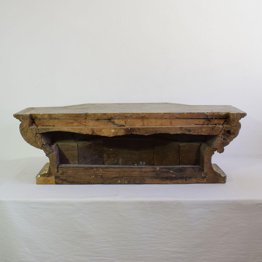 17th/18th Century, Italian Giltwood Baroque Altar at 1stDibs