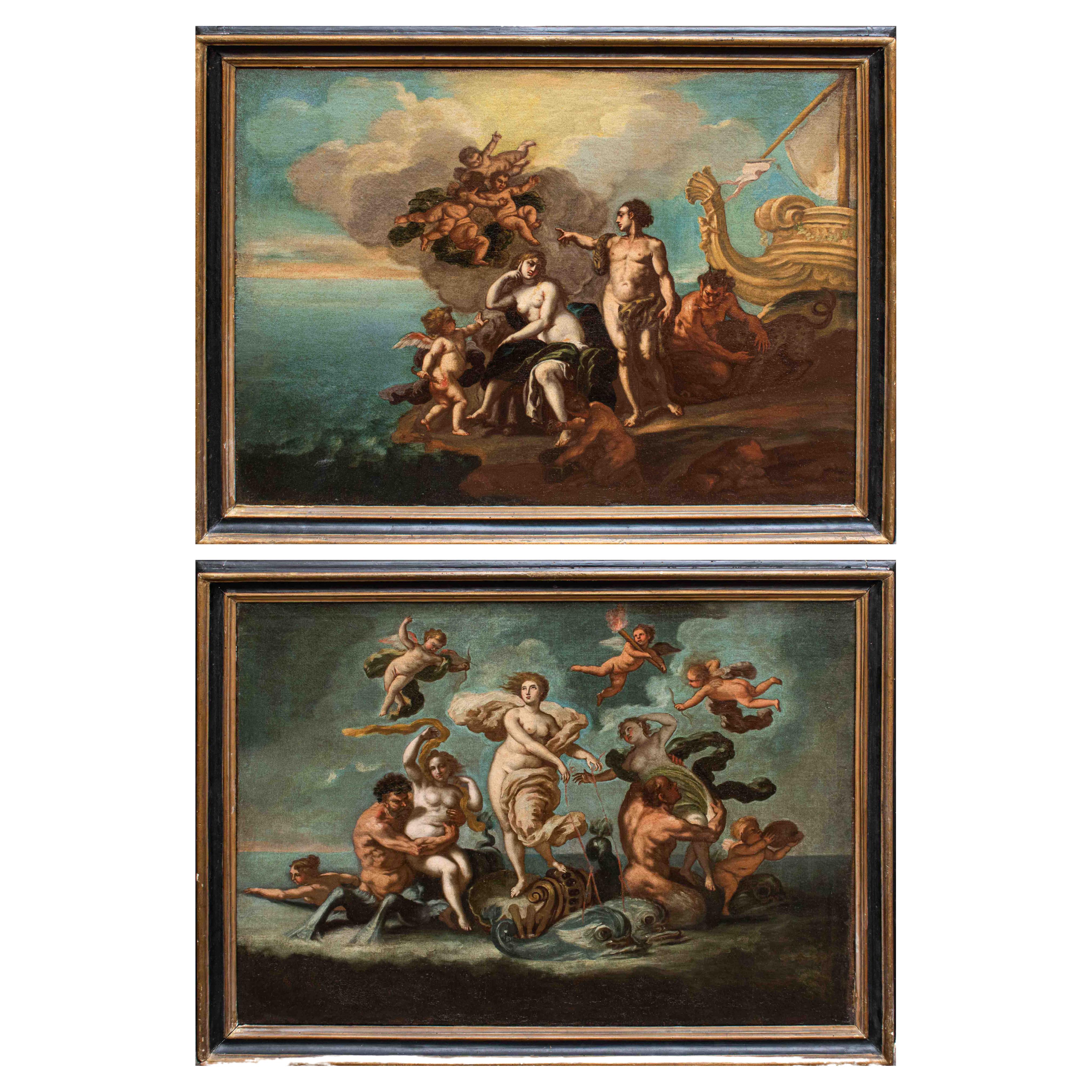 17th Century Battle Scene Painting Oil on Panel by Meulen For Sale at ...