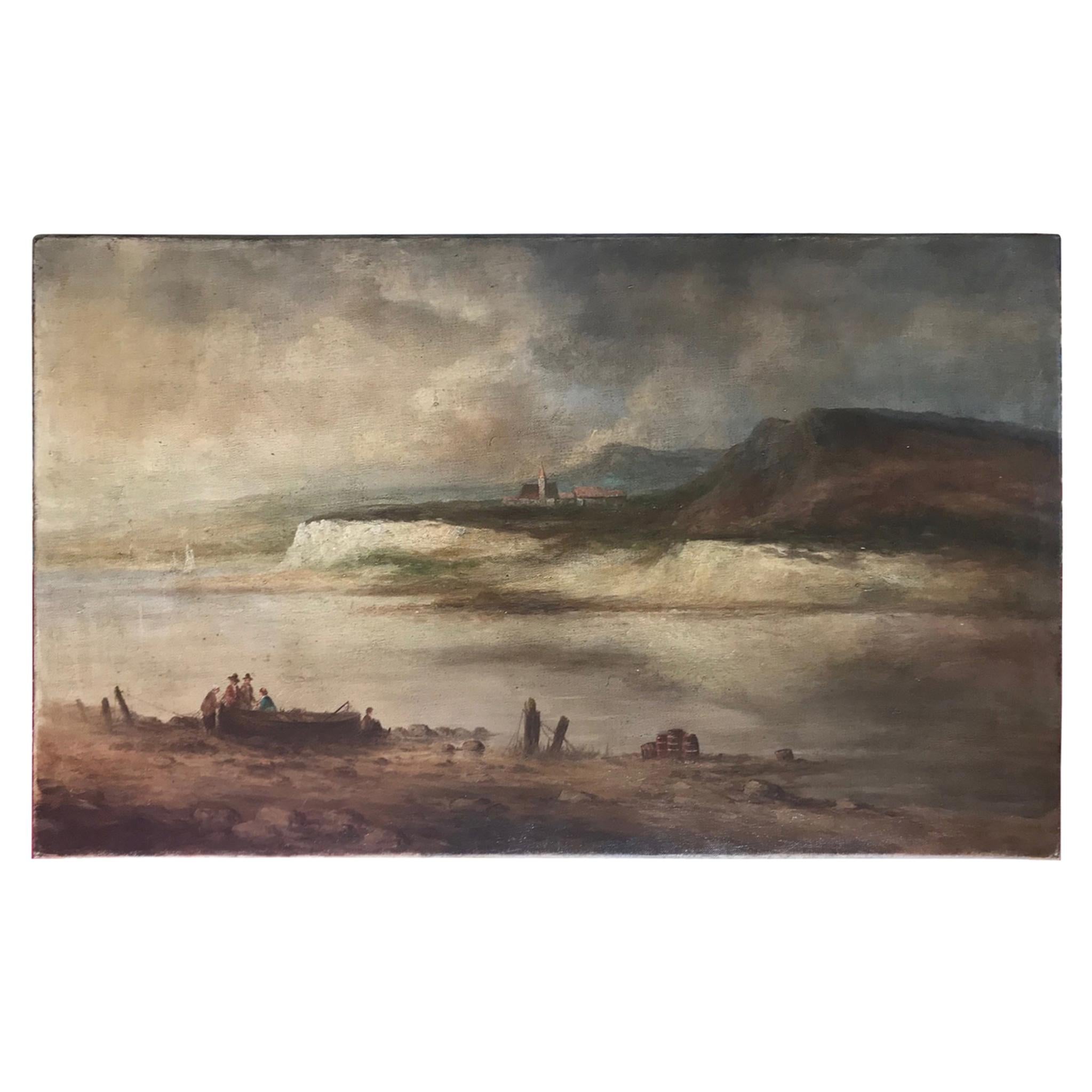 Painting Representing "Alexander the Great and Timoclea", France, 17th ...