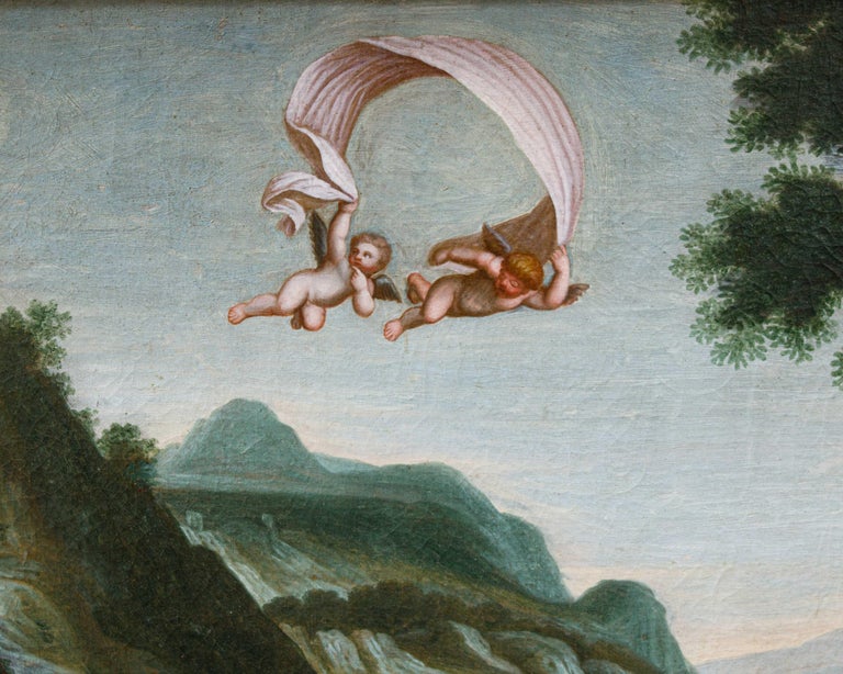 Adonis und Venus, Gemälde eines Anhängers von Francesco Albani aus dem ...