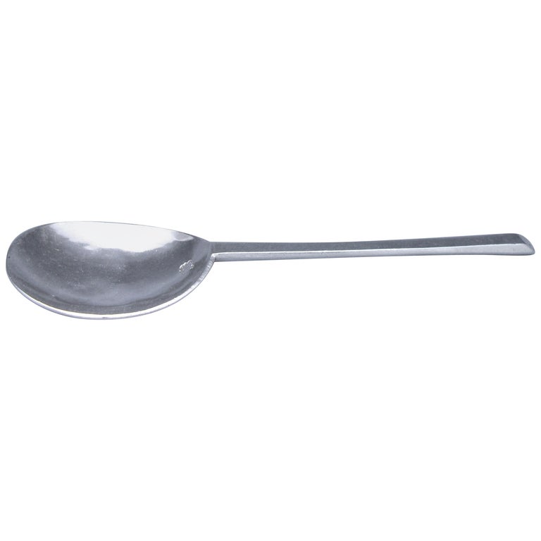 17th Century Antique Commonwealth Silver Slip-Top Spoon For Sale at 1stDibs