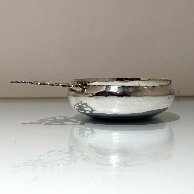 17th Century Antique William and Mary Sterling Silver Bleeding Bowl ...