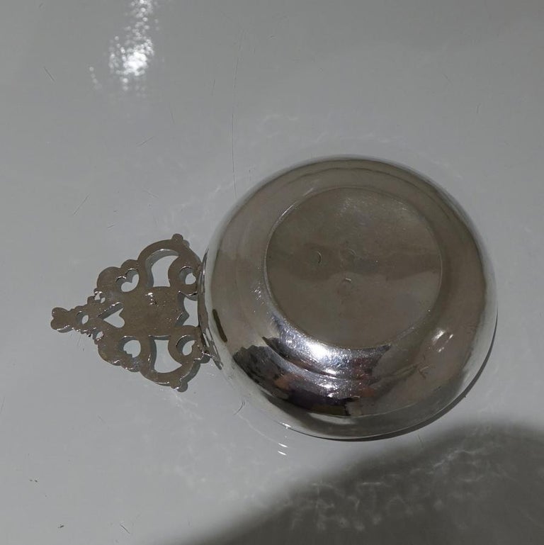 17th Century Antique William and Mary Sterling Silver Bleeding Bowl ...