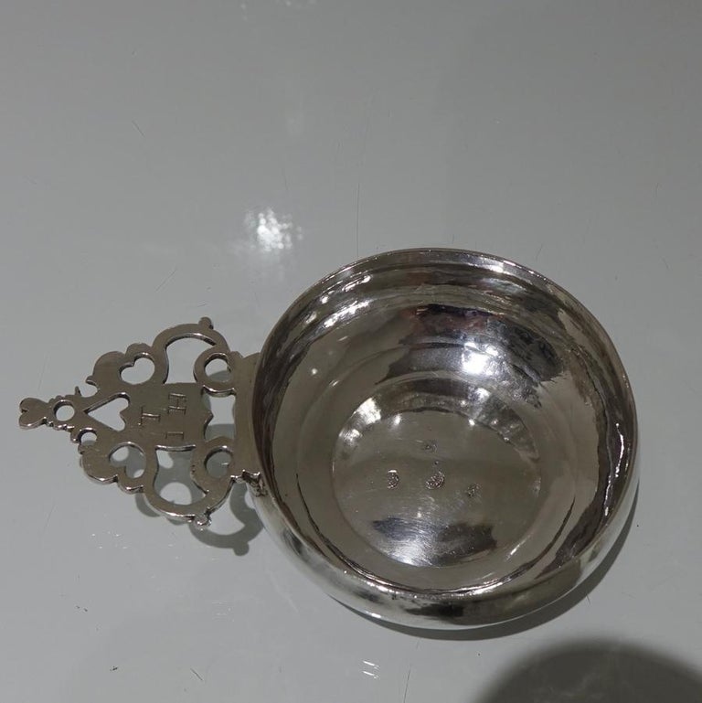 17th Century Antique William and Mary Sterling Silver Bleeding Bowl ...