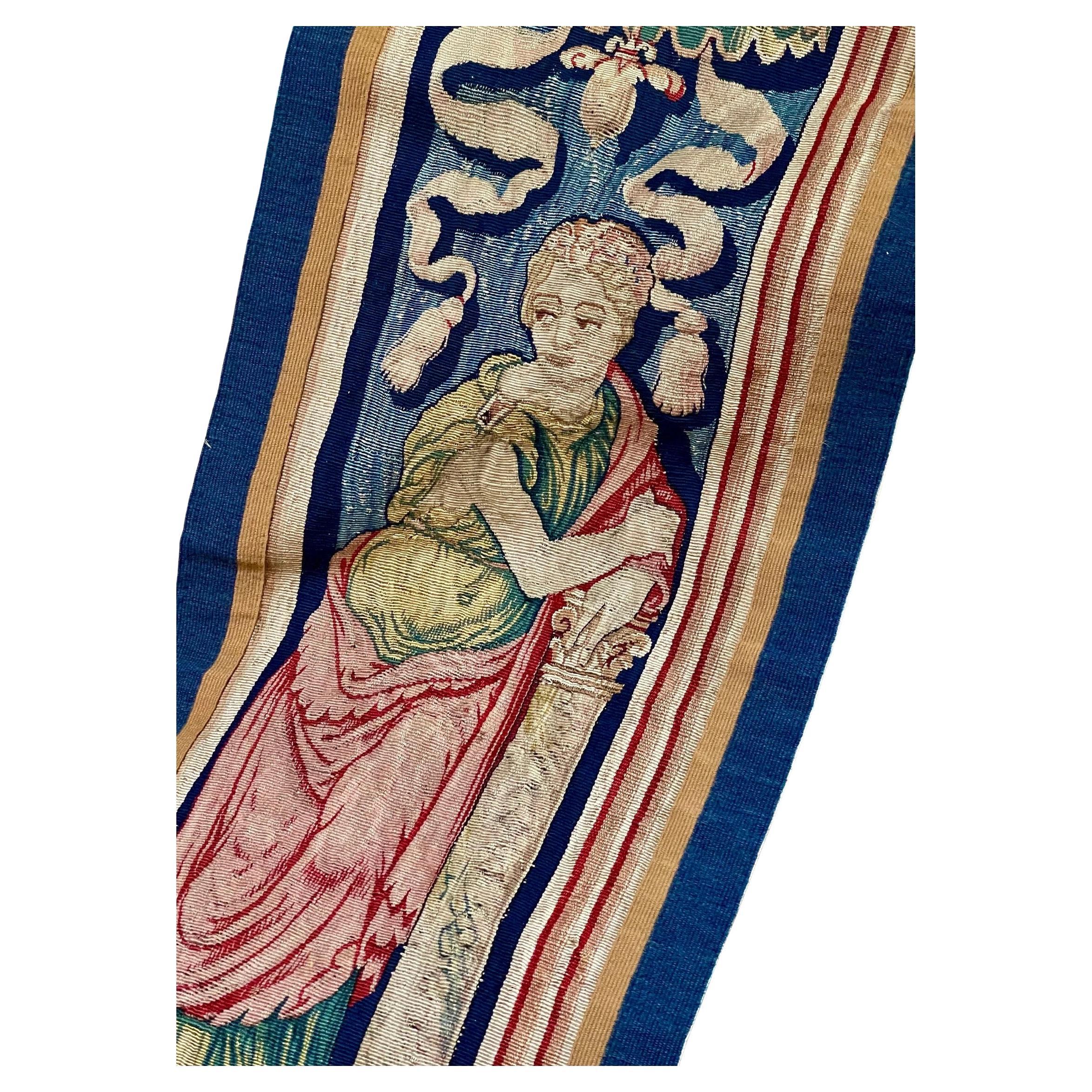 Large 17th Century Aubusson Tapestry For Sale at 1stDibs