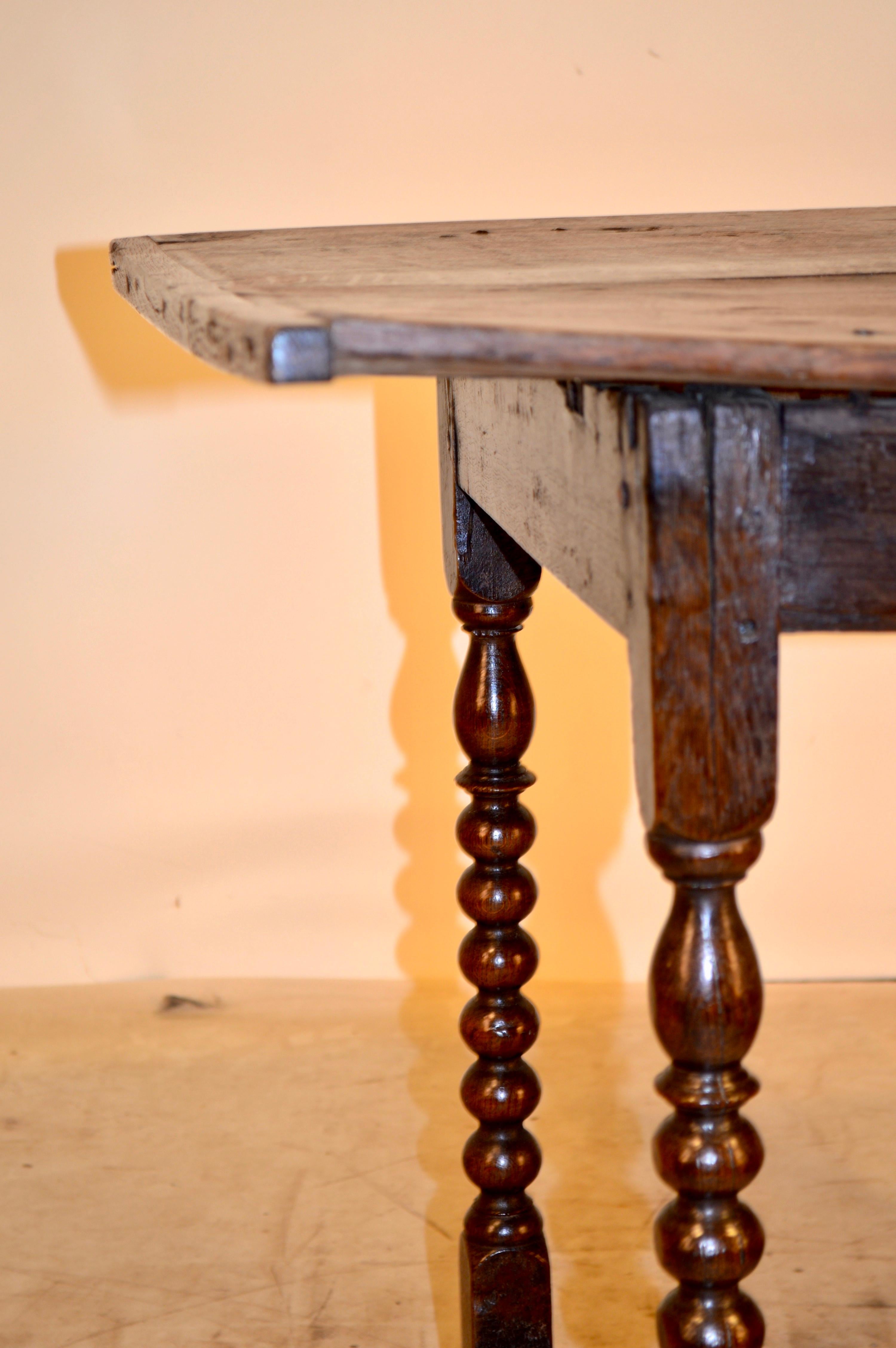 17th Century Bobbin-Turned Side Table at 1stDibs | bobbin side table ...