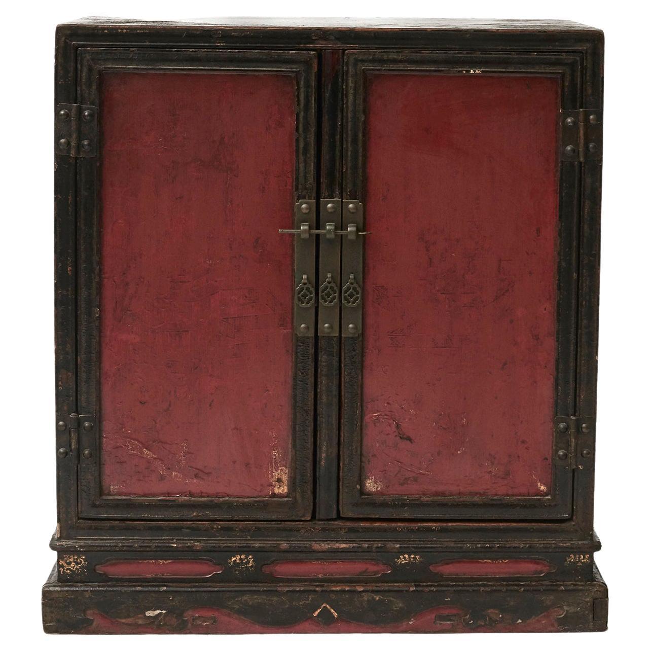 17'th Century "Book" Cabinet / Chest at 1stDibs