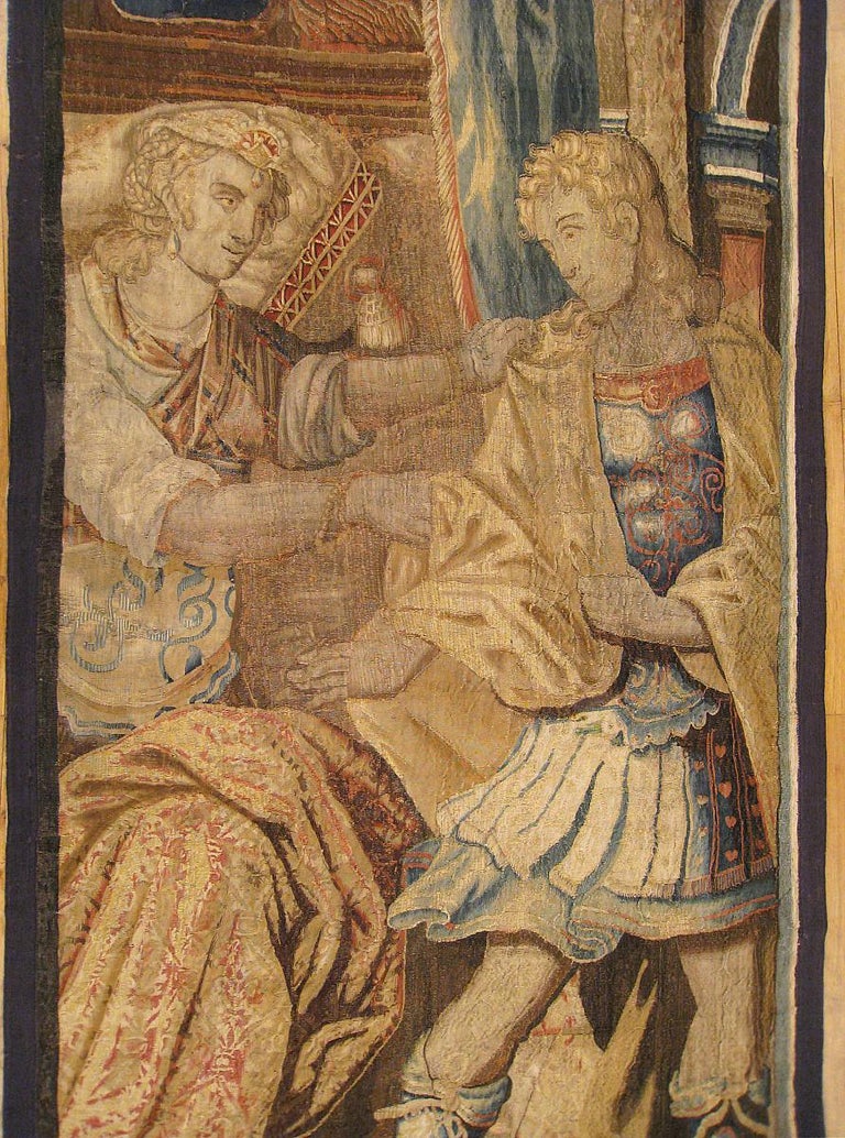 17th Century Brussels Old Testament Biblical Tapestry For Sale at 1stDibs