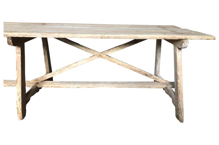 17th Century Catalan Farm Table at 1stDibs