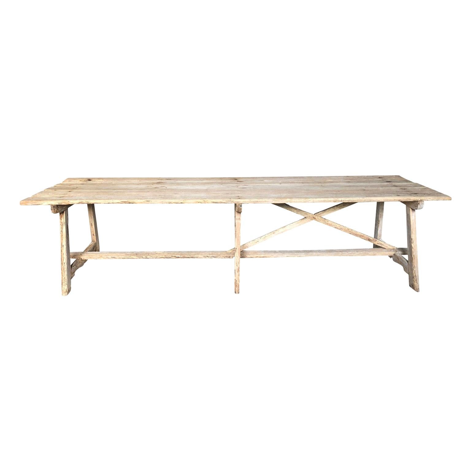 17th Century Catalan Farm Table at 1stDibs
